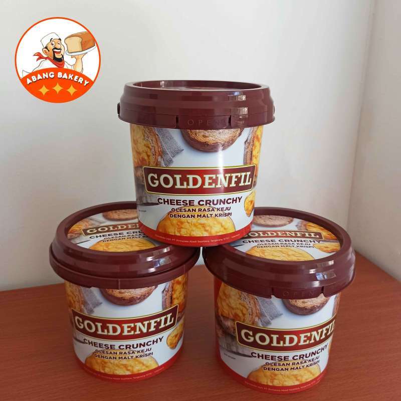 Jual Supplier UMKM| Goldenfil Cheese Crunchy | Selai Roti Keju di ...