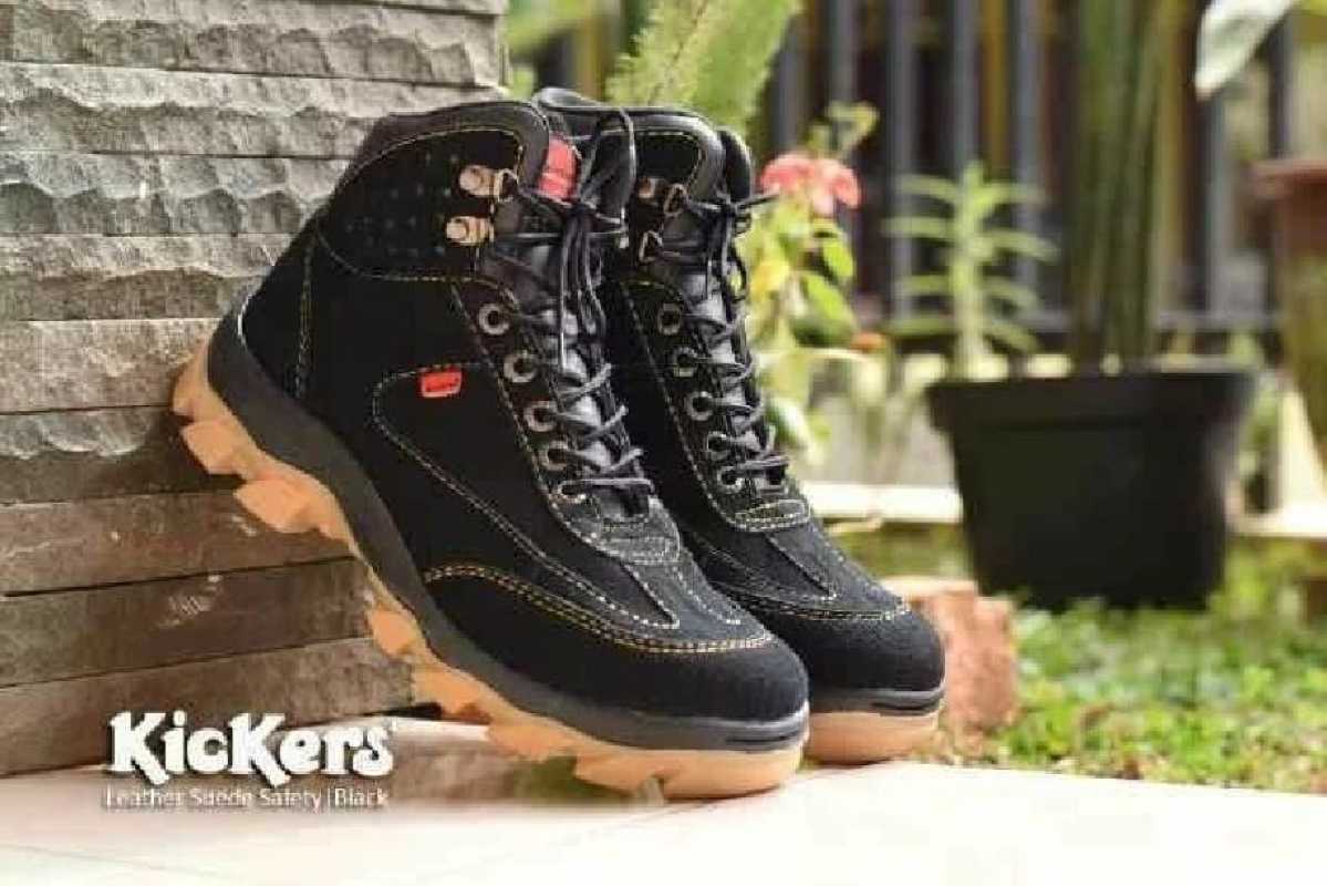 Jual Best Seller!! Sepatu Safety Boot Kickers Delta Tactical (kerja ...