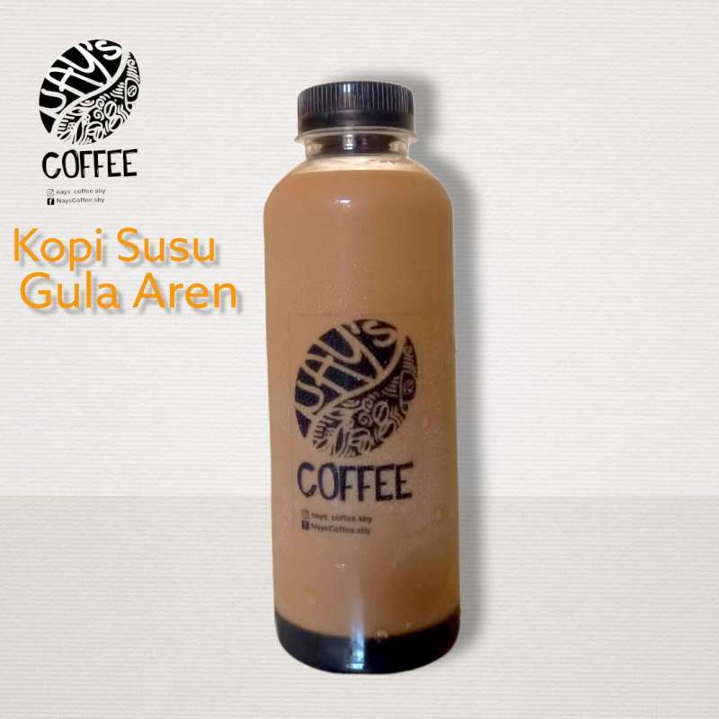 Jual Kopi Susu Gula Aren 250ml Di Seller Rumah Kopi Nay's Coffee ...