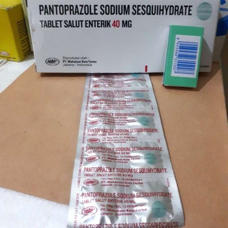 Jual Vitamin Panto prazol 40 stripan isi 10 tablet di Seller Raisha ...