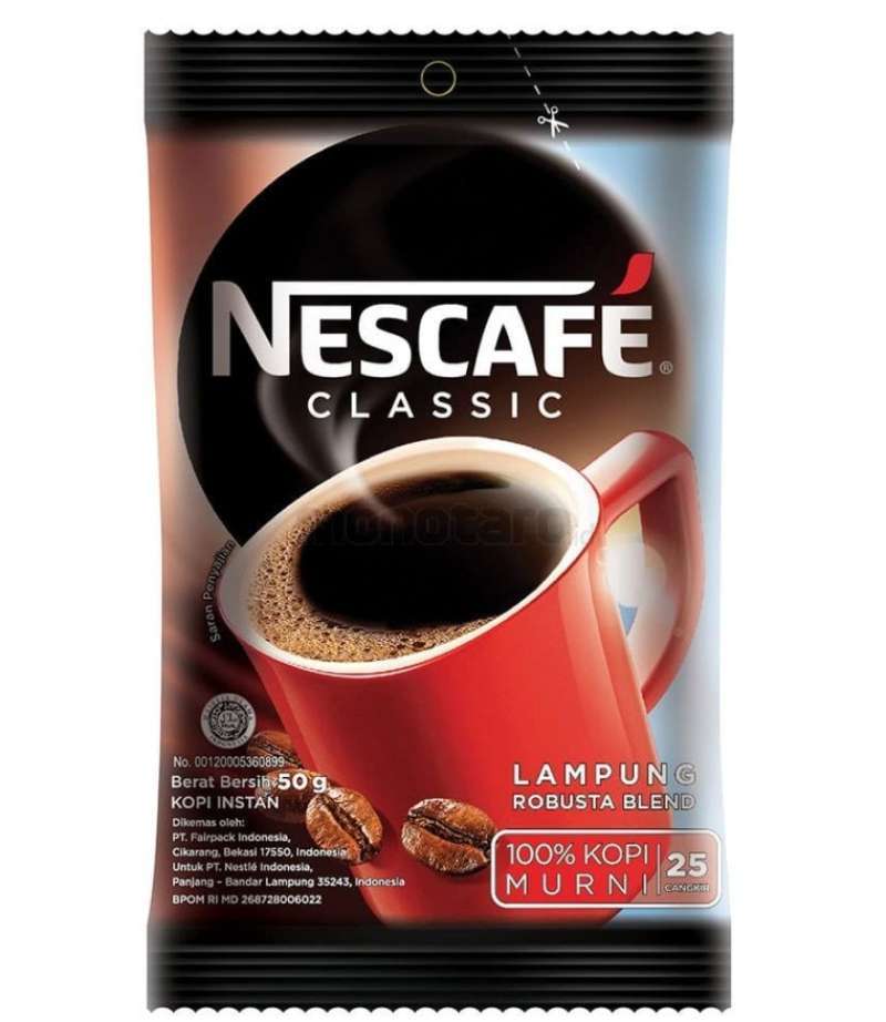 Jual NESCAFE CLASSIC 50GR di Seller majusuksessby - Keputih, Kota ...