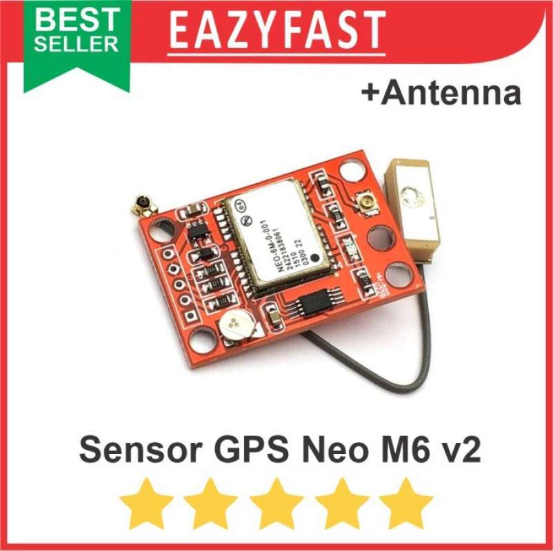 Jual Module Gps Sensor Posisi Lokasi Map Gy Ublox Neo M6 M-6 M 6 V2 ...