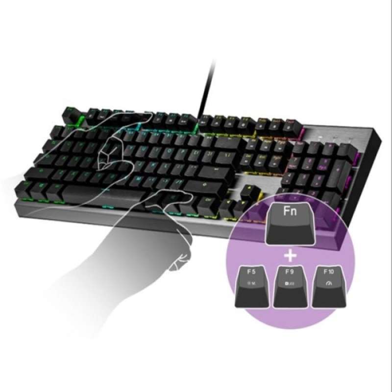 Jual Cooler Master Keyboard CK350 - RGB Mechanical Gaming Keyboard di ...