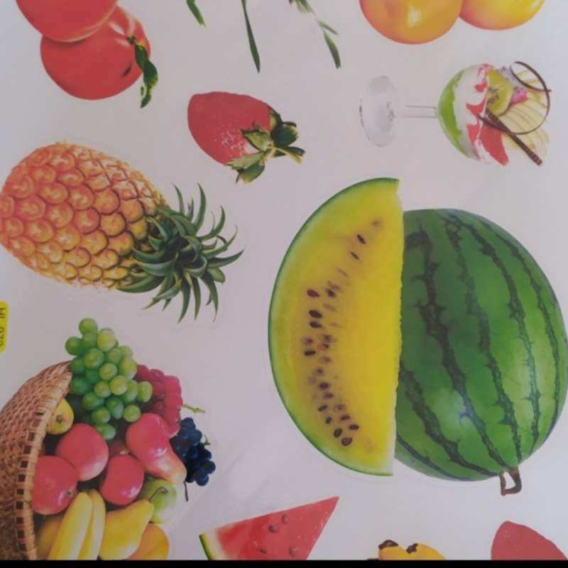 Jual WALL STICKER STIKER DINDING FRUITS BUAH BUAHAN di Seller Shop shop ...