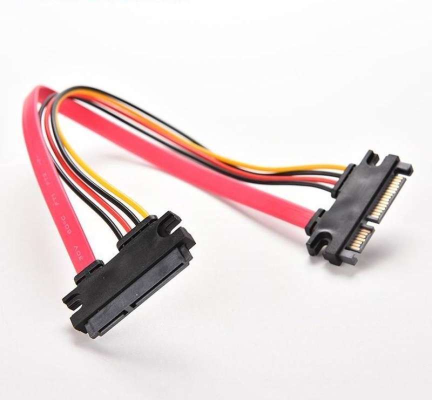 Jual Kabel Sata Power Extension For Hdd 22pin 15pin + 7pin Male To ...