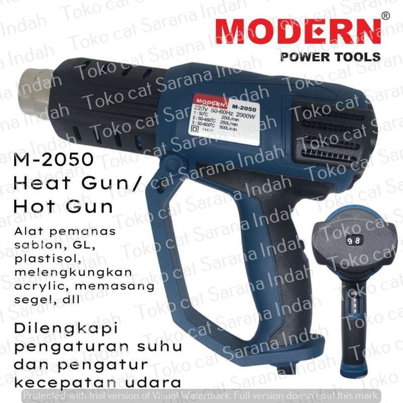 Promo MODERN M2050 HEAT GUN HOT GUN MODERN M-2050 HEAT AIR GUN HOT AIR ...