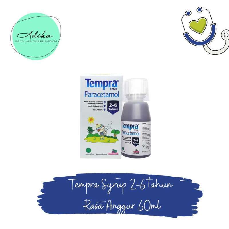 Jual Tempra Syrup Rasa Anggur 60ml di Seller Mitra Adika - Cimuning ...