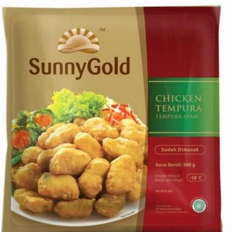 Jual Sunny Gold Chicken Nugget Tempura 500gram di Seller Hana Frozen ...