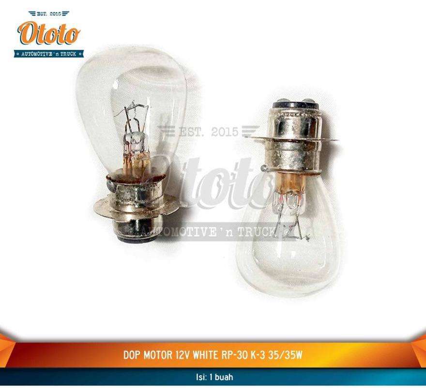 Jual Dop Motor 12v White Rp-30 K-3 35/35w - Bohlamp Balon Lampu Di ...