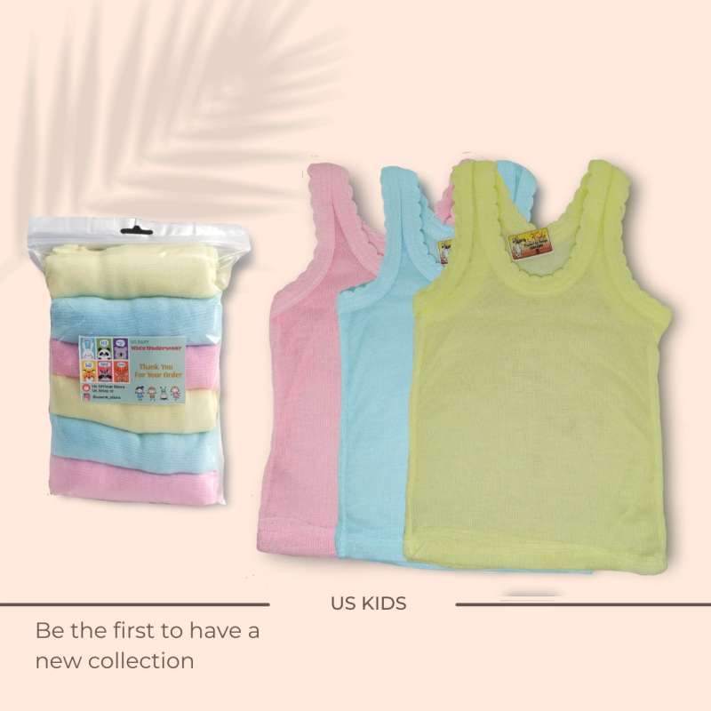 Jual 12 Pcs - Kaos Dalam Anak Laki Dan Perempuan - Singlet Anak ... Jual 12 Pcs - Kaos Dalam Anak Laki Dan Perempuan - Singlet Anak ...