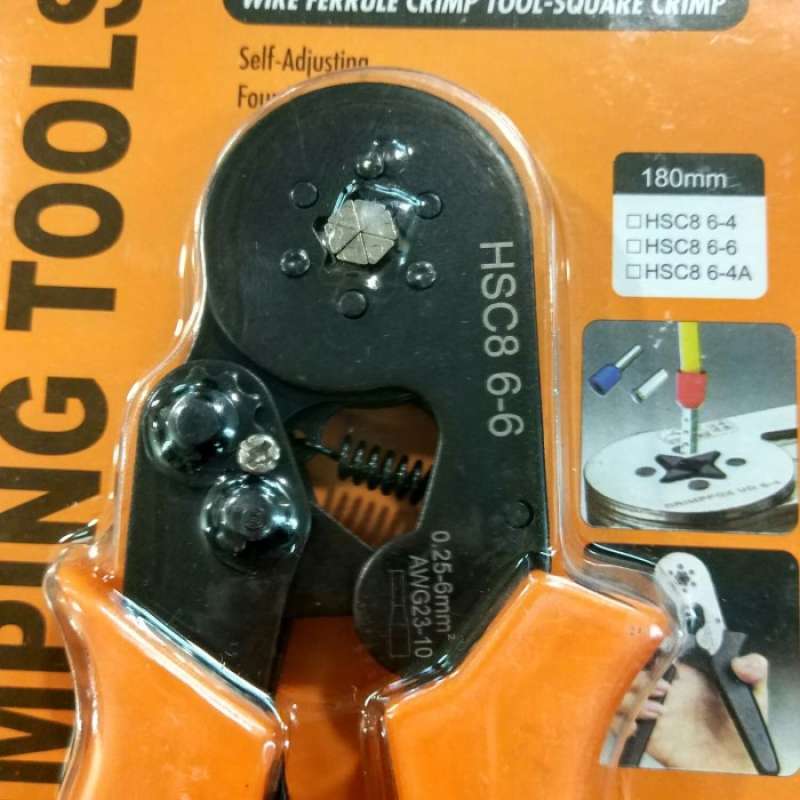 Jual Tang Press for skun Ferrules 0,25-6 mm Crimping Tool Ferules ...
