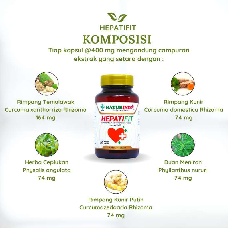 Jual Hepatifit Obat Untuk Penyakit Hati/ Liver/ Sirosis/ Gagal/ Fungsi ...
