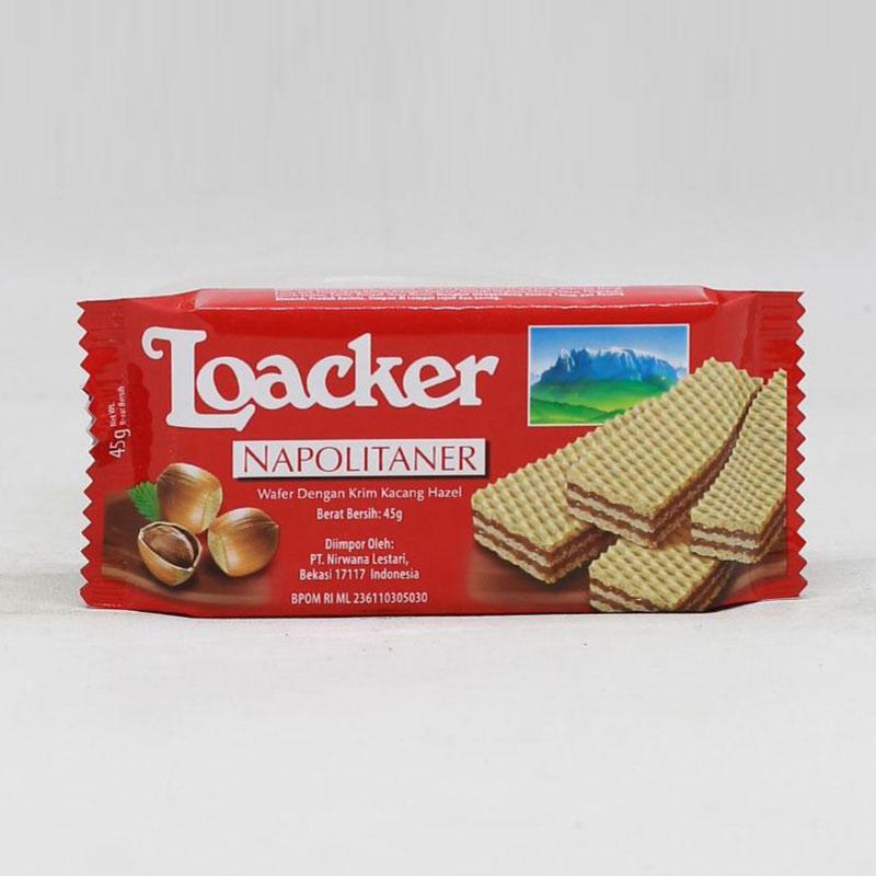 Jual Loacker WF Napolitaner Wafer [45 g] di Seller Papaya Fresh Gallery ...