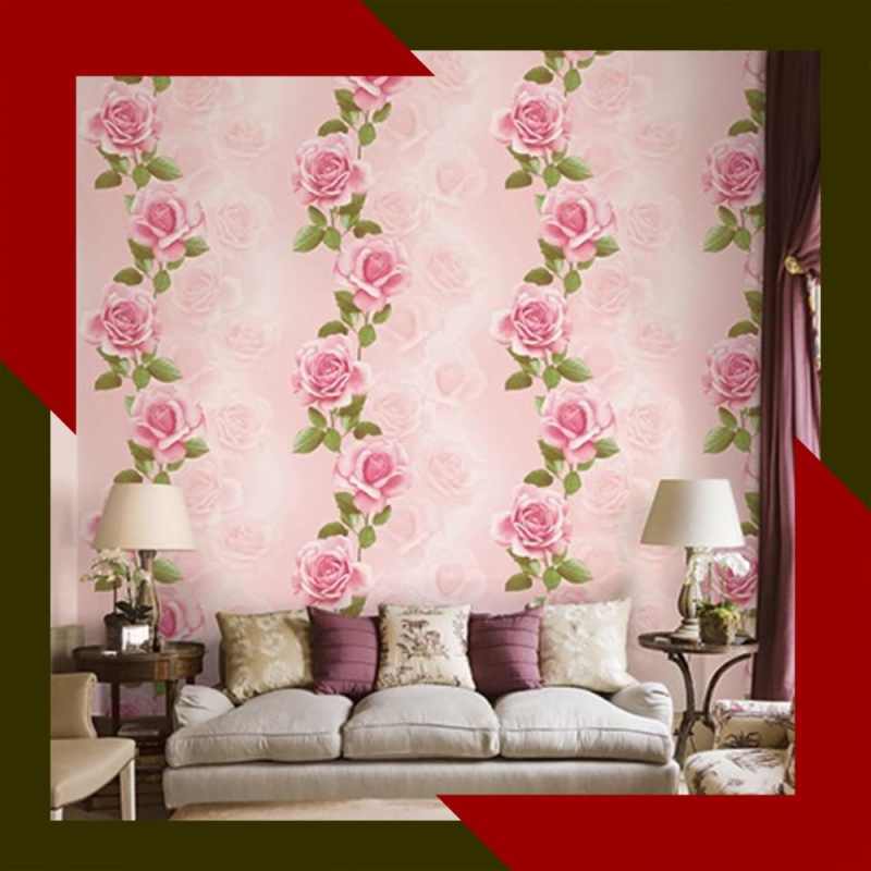 Promo Bunga Besar Wallpaper Murah Diskon 6% Di Seller Lamih Store ...