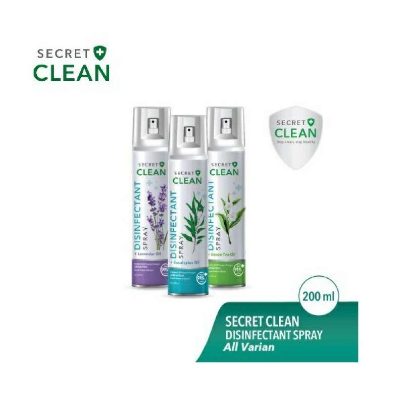 Jual Secret Clean Disinfectant Spray Series 200ml di Seller ...