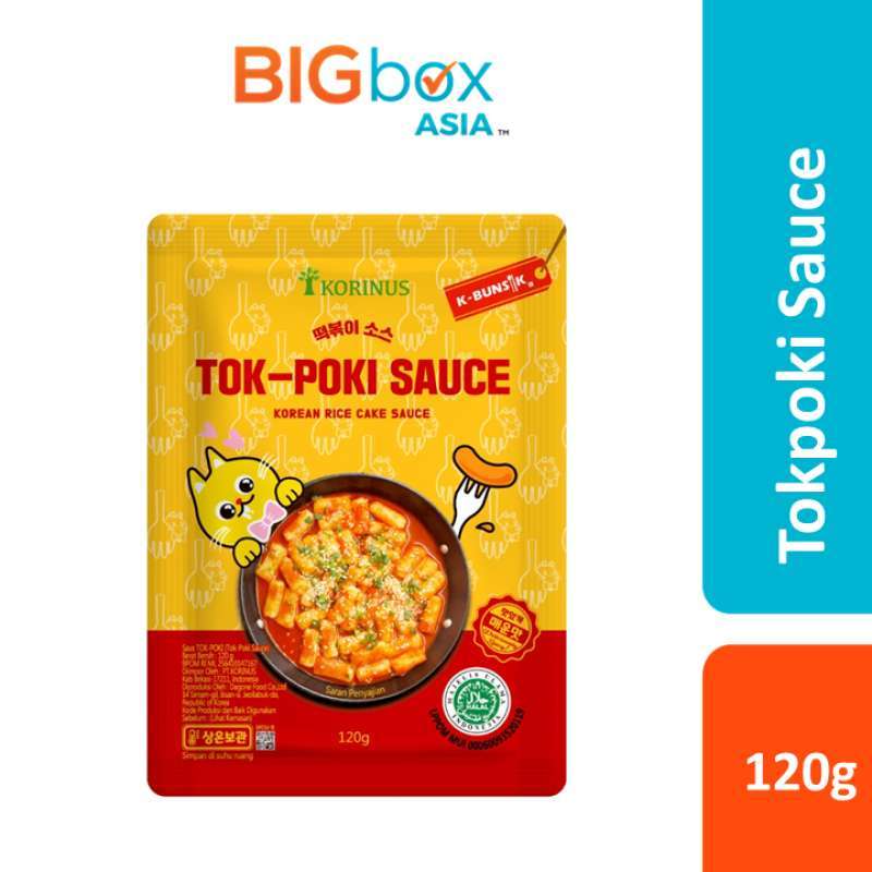 Jual Korinus K-bunsik Tokpoki Korean Rice Cake Sauce 120g (import From ...