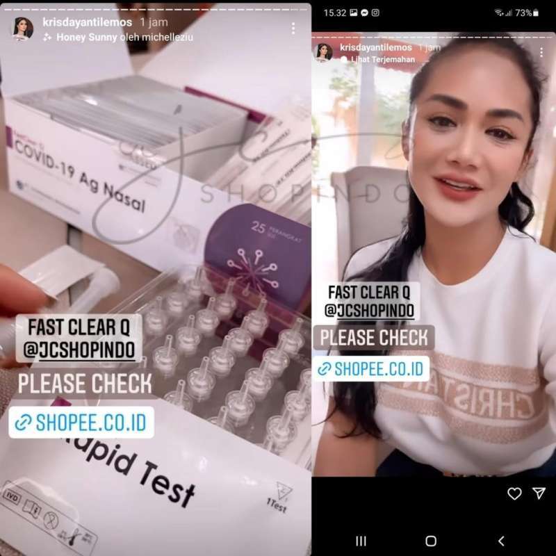 Promo Fastclear Q - New Nasal Antigen Swab Test Covid-19 / Omicron ...