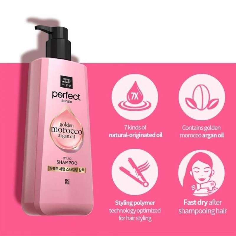 Jual Mise en scene perfect serum shampoo original | super rich ...
