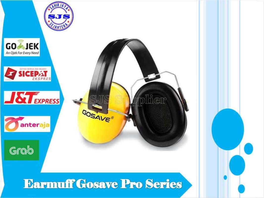 Jual Earmuff Gosave Pro Series Pelindung Telinga Go Save Safety Earmuff ...