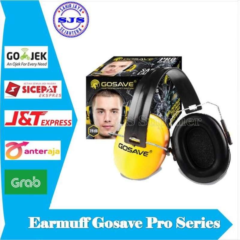 Jual Earmuff Gosave Pro Series Pelindung Telinga Go Save Safety Earmuff ...