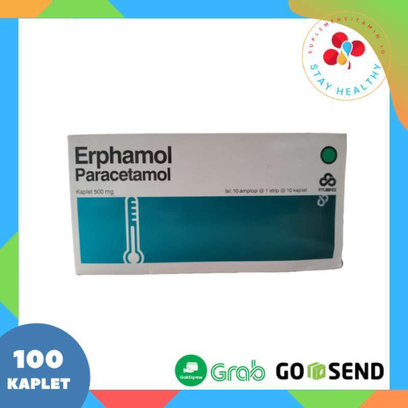 Erphamol Paracetamol 500 Mg Lengkap Harga Terbaru Maret 2024 | Blibli