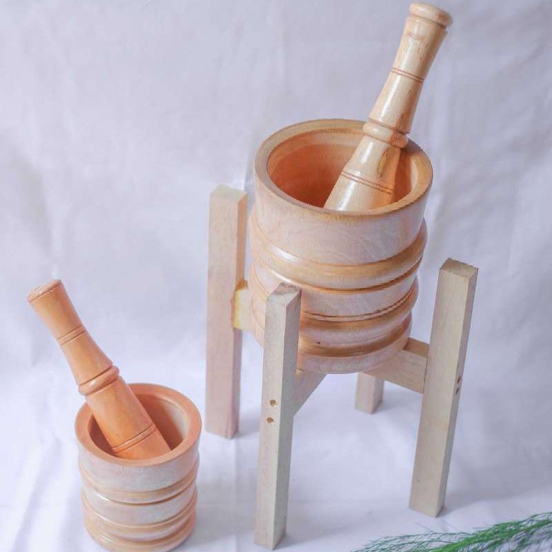 Jual Lumpang Kayu / Tumbukan Kayu Rujak / Lumpang Kayu Kecil, Alat ...