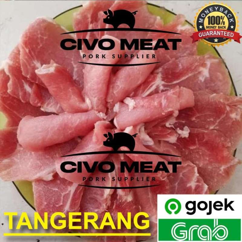 Jual Daging Paha Babi slice tipis 500g. di Seller CIVO MEAT - Batu ...