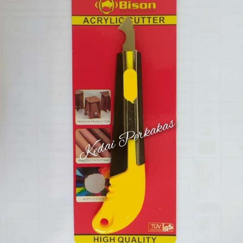 Jual Pisau cutter akrilik acrylic Bison DIY mika plastik Craft di ...