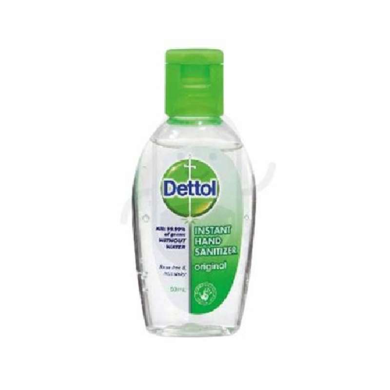 Jual DETTOL INSTANT HAND SANITIZER ORIGINAL 50 ML BOTOL di Seller ...