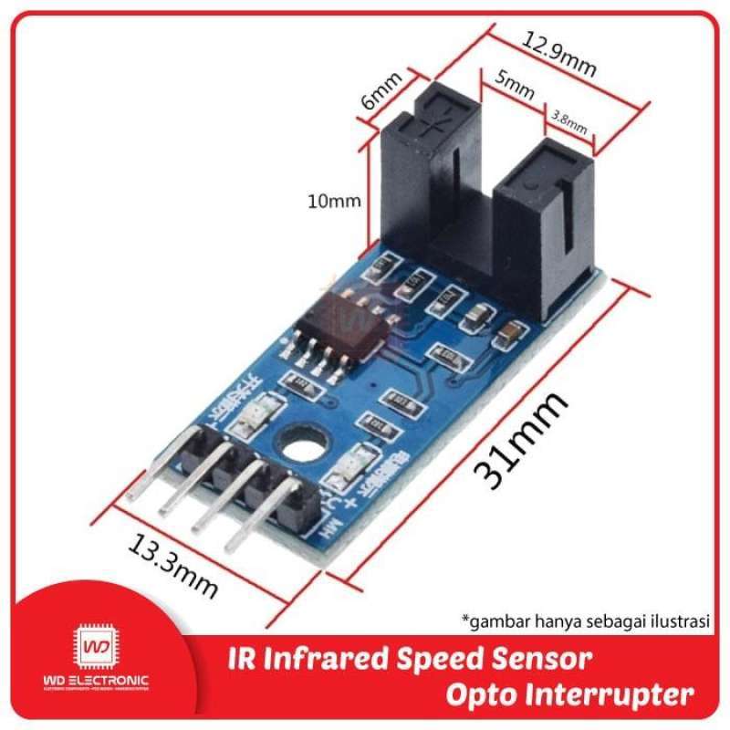 Jual Infrared Speed Sensor Module Lm393 Di Seller Easyware Electronics ...