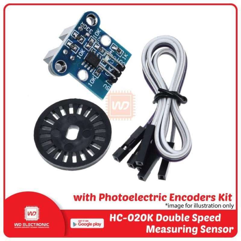 Jual HC-020K Double Speed Measuring Sensor module with Photoelectric Encode di Seller EasyWare ...