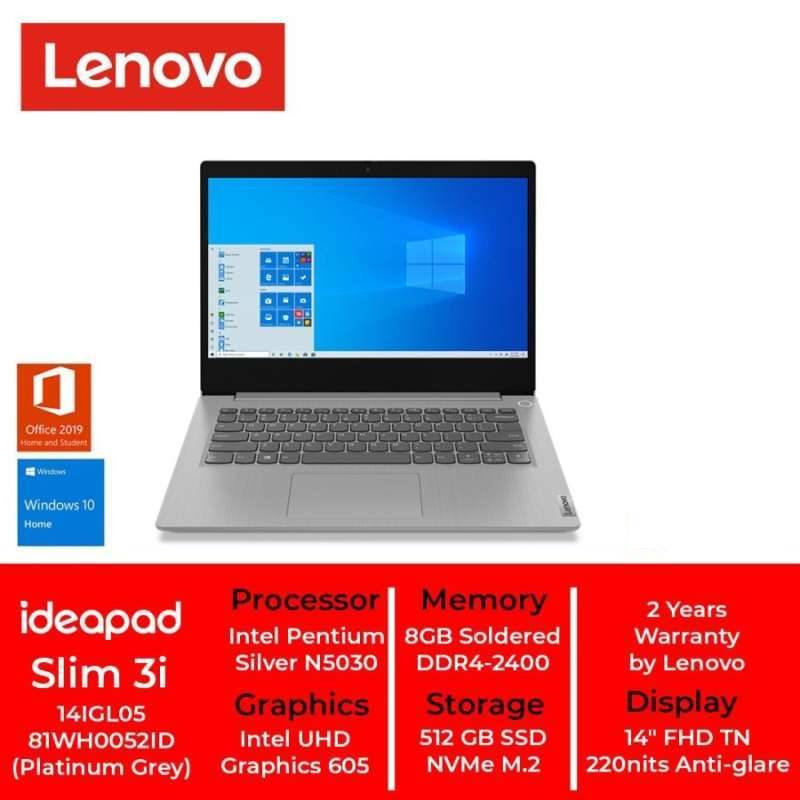 Promo LENOVO Laptop IdeaPad Slim 3i 14IGL05 / Intel Pentium Silver ...