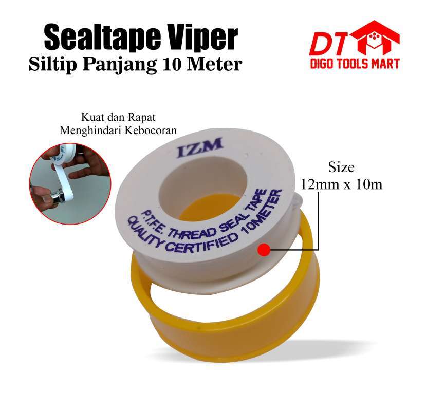 Jual Sealtape Viper Siltip Panjang 10 Meter di Seller Digo Tools Mart ...