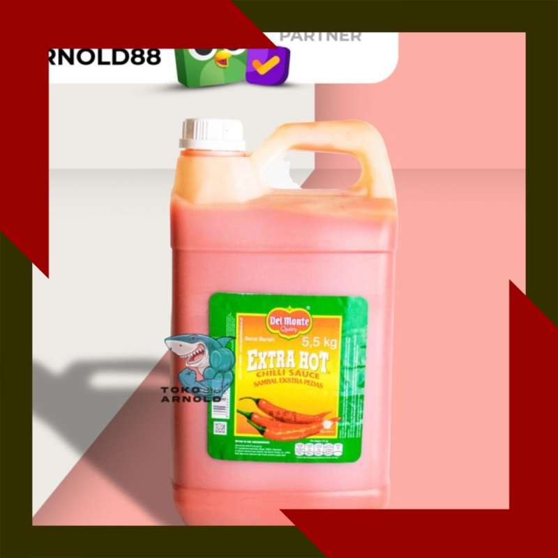 Promo Bisa COD Del Monte Saus Sambal Jerigen / Extra Hot Saos Sambel 5 ... Promo Bisa COD Del Monte Saus Sambal Jerigen / Extra Hot Saos Sambel 5 ...