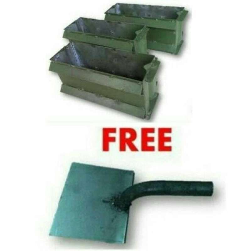 Jual Cetakan BATAKO Bangunan Rumah/Ruko/Perkantoran Uk. 30 x 10 x 15 cm ...