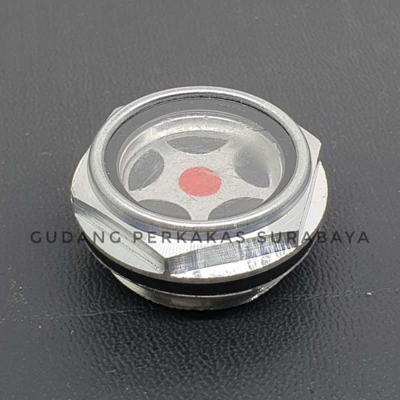 Jual Tutup Indicator Oli Compressor 3/4 In Aluminium Tutup Oli ...