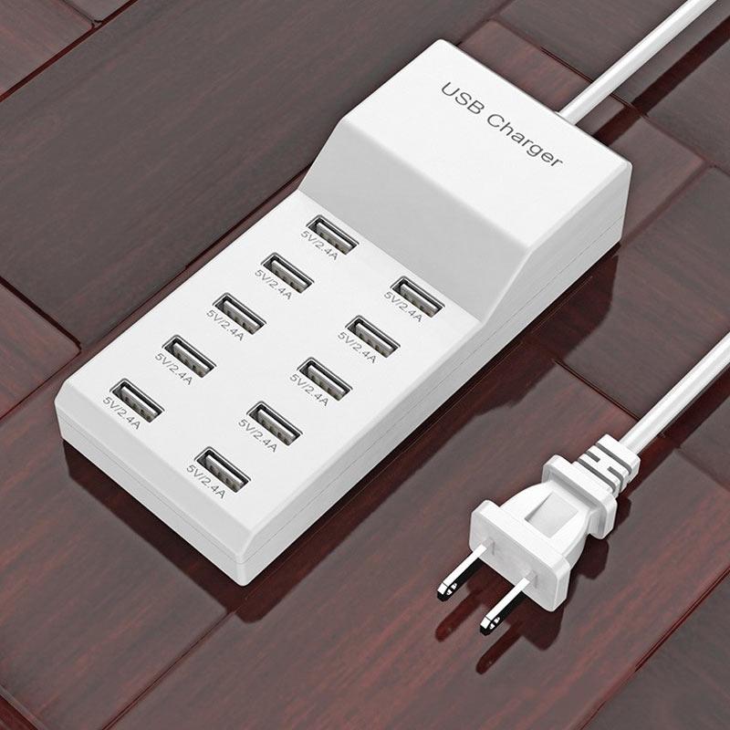 Jual IIT Usb Multi-port Charger 10-port Charger Multi-port Usb Smart ...