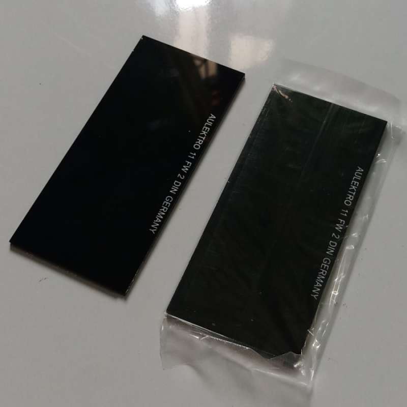 Jual Kaca Las Hitam Din 11 / Kaca Kedok Las No.11 / Welding Glass Di ...