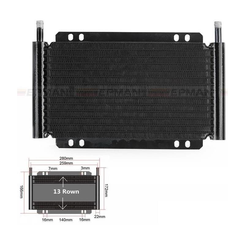 Jual Oem Oil Cooler Matic 13 Row Universal For Toyota Kijang Innova ...