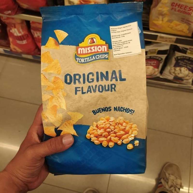 Jual mission tortilla chips original - snack import mission original ...