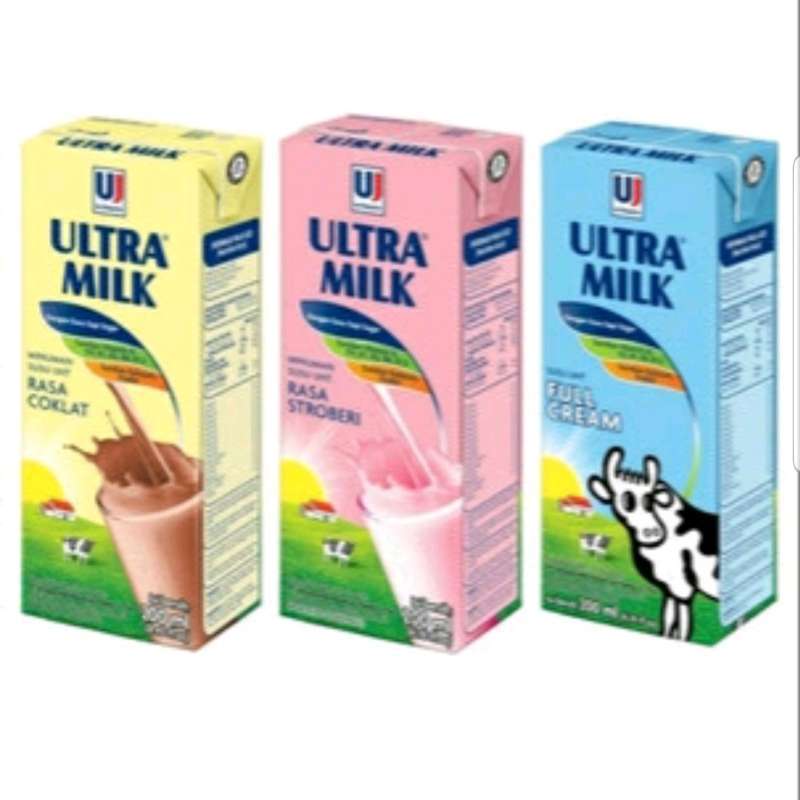 Jual Uht Ultra Milk all Variant 200ml di Seller Fa's Corner - Cakung ...
