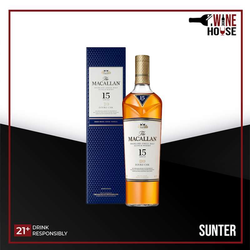 Jual The Macallan 15 Years Double Cask - Singlemalt Scotch Whisky di ...