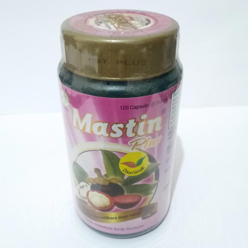Jual Mastin Plus Daun Sirsak Suplemen Kesehatan [100 Kapsul/ Botol] di ...