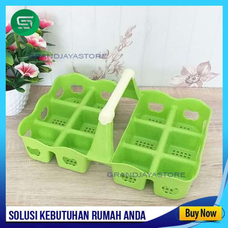 Jual Rak aqua gelas 12 slot / rak gelas / rak aqua / tempat aqua gelas ...