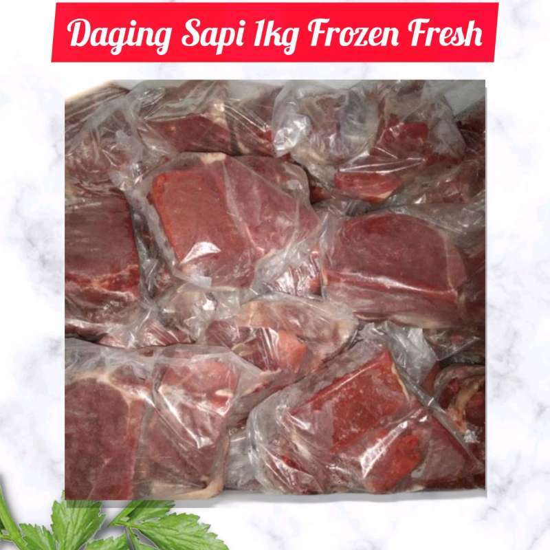 Promo Daging Sapi 1 Kg Import Halal Frozen Fresh Diskon 7% Di Seller Al ...