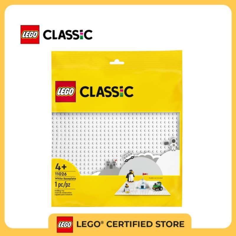 Jual LEGO 11026 CLASSIC White Baseplate di Seller BricksID Official ...