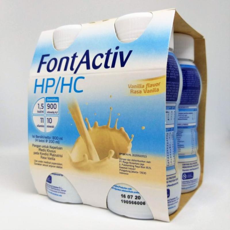 Jual Fontactiv Hphc Susu Kaya Nutrisi Dan Protein 300kalori Per Botol ...