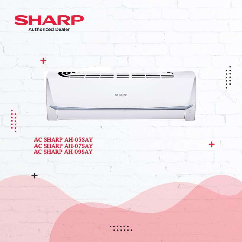 Promo AC SHARP STADARD MURAH AH-A9SAY 1 PK SPLIT GARANSI RESMI Diskon 6 ...