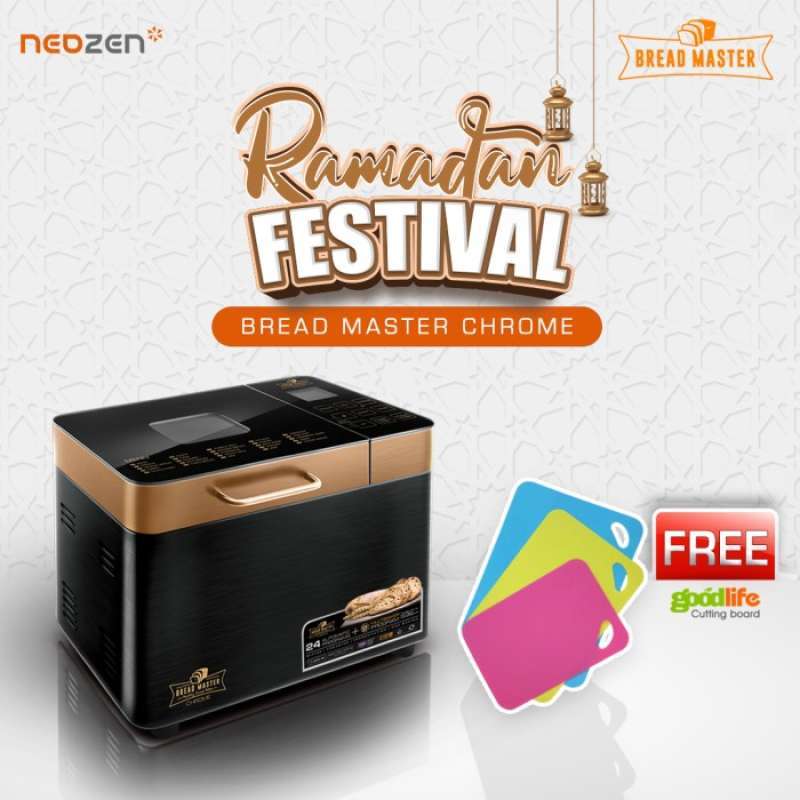 Jual BREADMASTER CHROME - alat mesin pembuat roti di Seller Odettee ...