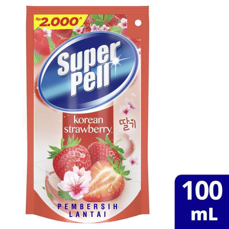 Promo Medan - Superpell Pembersih Lantai Korean Strawberry [100 Ml/ Refill] Diskon 6% Di Seller ...